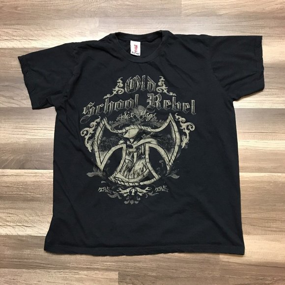 Six Flags | Shirts | Y2k Taz Old School Rebel Six Flags Looney Tunes ...
